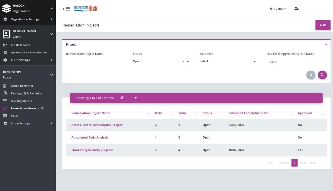 Product - Reasonable Risk