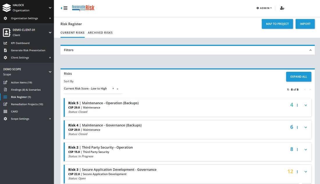 Product - Reasonable Risk